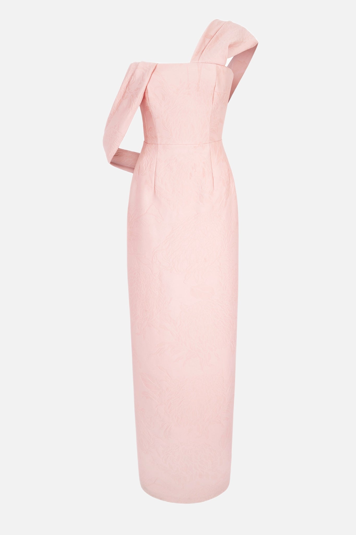 Kiana Dress Pink Embossed Cloque– Emilia Wickstead
