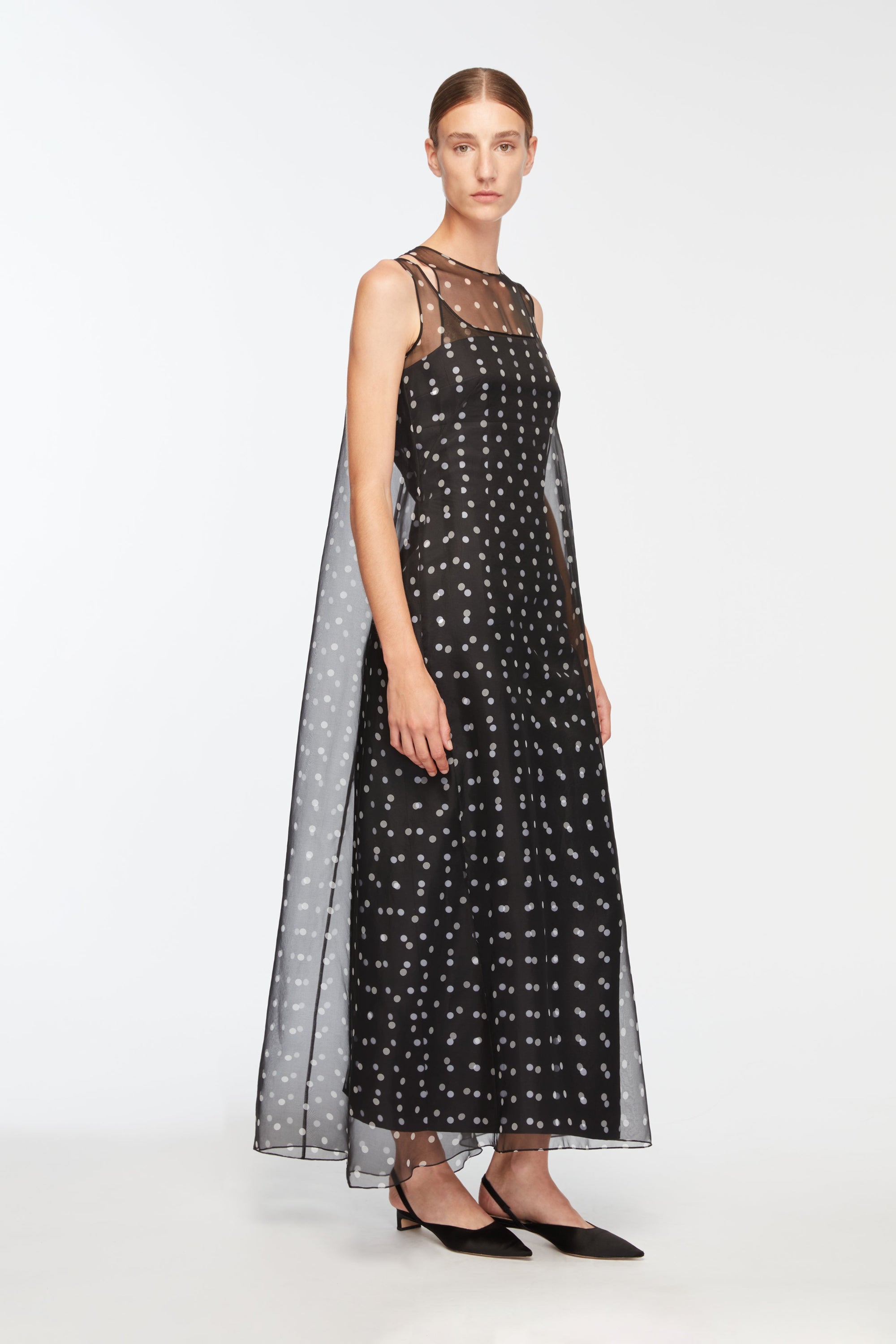 Selina Dress In Polka Dot Tafetta And Organza | Emilia Wickstead